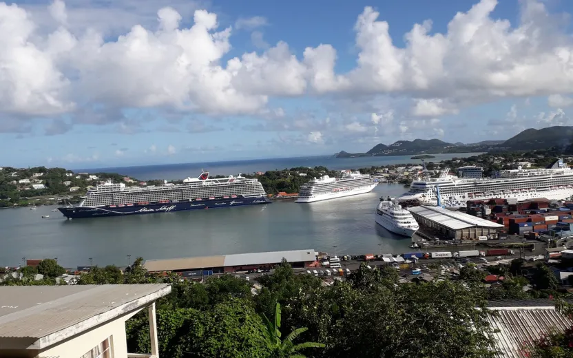 Castries, St Lucia cruise port schedule | CruiseDig